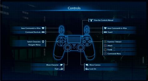 Final Fantasy 7 Remake Ff7r Game Controls Samurai Gamers