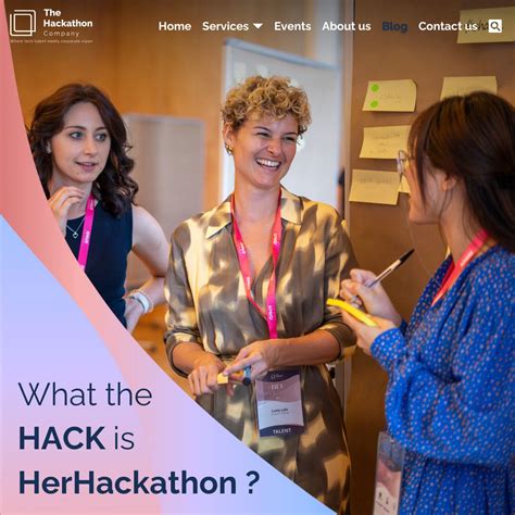 the hackathon company on linkedin herhackathon2024 womenintech