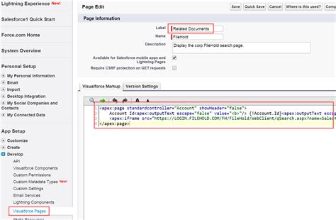 Integrating Filehold In The Salesforce Accounts Page Filehold Systems