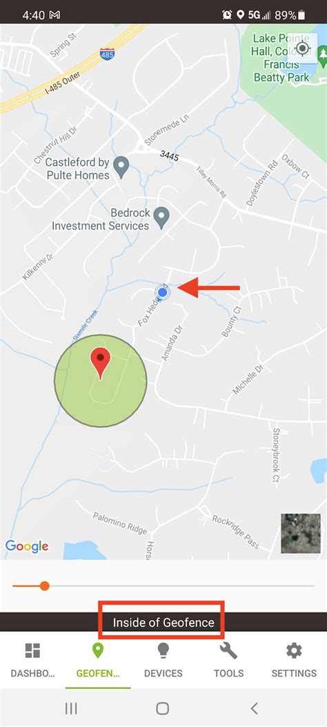android geofence not working android app hubitat