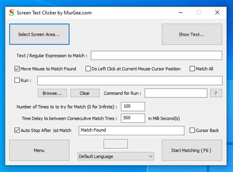 screen text clicker to ocr screen and click on windows 10 and windows 11