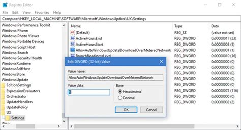 Download Updates Over Metered Connection Turn On Or Off