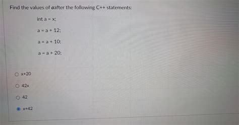solved find the boolean values true or false of following