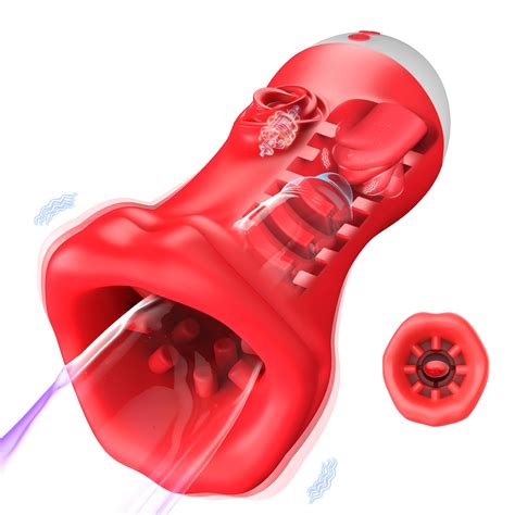 Lealuxes Male Masturbator Sex Toys For Men Penis Vibrator