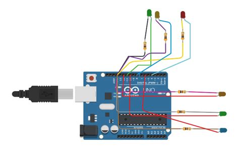 Circuit Design Blink Led Tinkercad