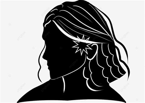 Woman Profile Silhouette Hairstyle Woman Silhouette Profile Png