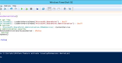 Sharepoints Solutions Sharepoint 2013 Access Denied Error Message While Activating A