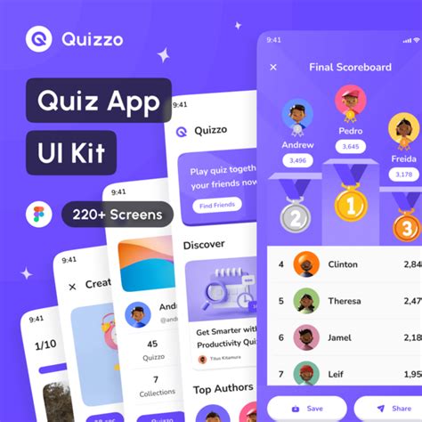Quizzo Quiz App UI Kit Course Discount Codes