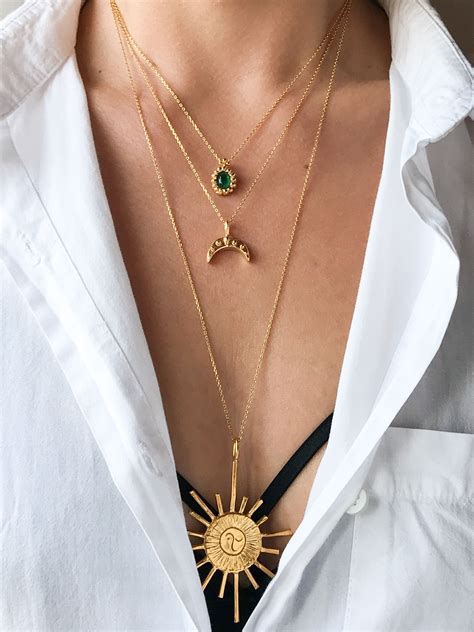 Gold Layered Necklace Necklace Gold Necklace Layered Layered Necklaces