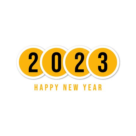 happy new year 2023 text design happy new year 2023 text design png
