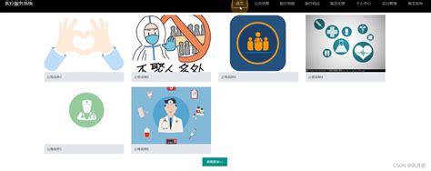 Springbootvue医疗服务系统（源码文档）医疗服务项目网页源码 Csdn博客