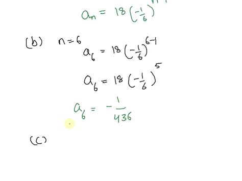 Solved 17 Given The Sequence 6 3 A Is This Sequence Arithmetic