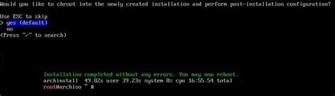 install arch linux using archinstall automated script [tutorial]