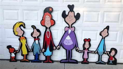 Whoville Cartoon Characters Dr Seuss The Grinch Illumination