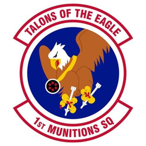 1st Munitions Squadron Patch