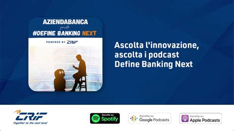 Crif Finance Italy On Linkedin Crif Podcast Innovation