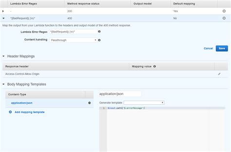 Amazon Web Services Aws Api Gateway Returns 200 Even If Lambda