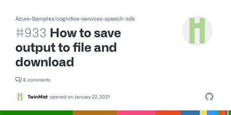 How To Save Output To File And Download · Issue 933 · Azure Samples