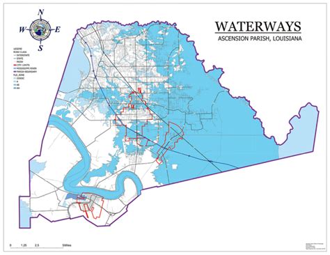 Floodzone 2025 Ascension Parish Government