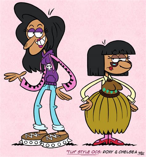 Mm Loud House Style Roxy And Chelsea Ocs By Mast3r Rainb0w On