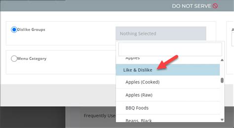 Configuring Diet Restrictions For A Diet Type Mealsuite