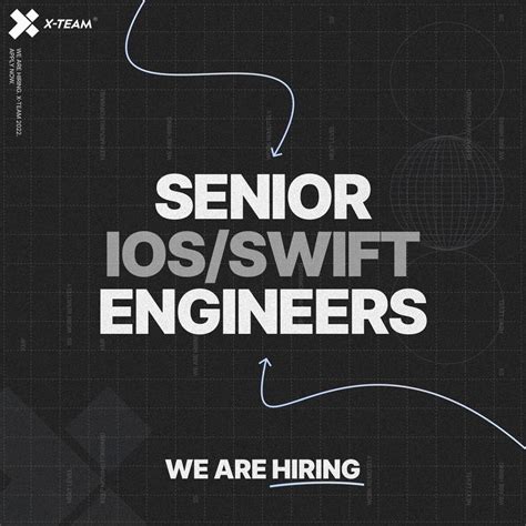 We Are Hiring Senior Ios Engineers X Team