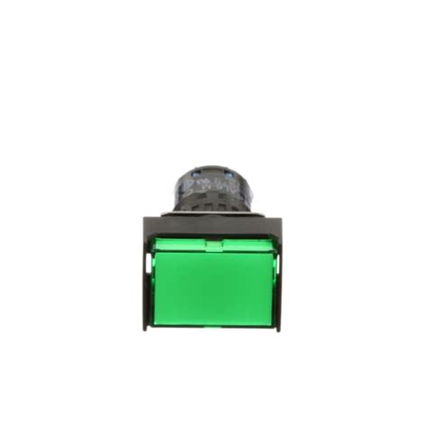 IDEC Corporation AL6H M24 G Pushbutton Switch Miniature DPDT LED Illuminated Momentary