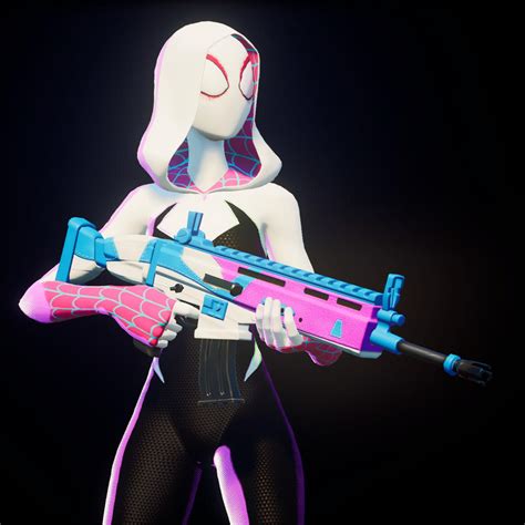 Spider Gwen Sneaks R Fortnitefashion