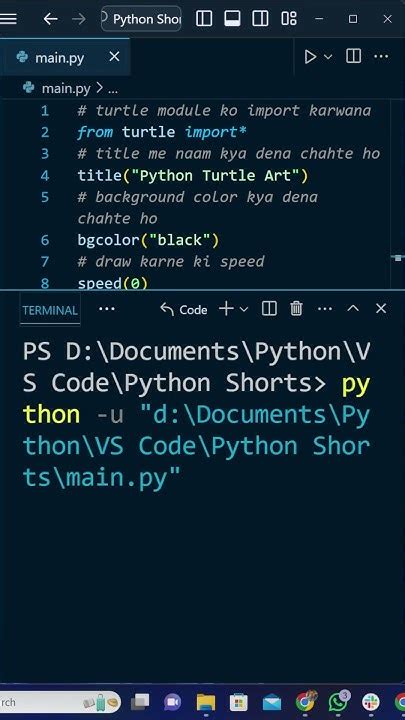 Python Turtle Design Pattern Python Coding Pythonturtlegraphics
