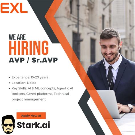 Exlservices Hotjob Avp Instantinterview Hiringnow Jobalert… Stark Ai