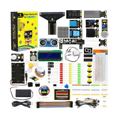 micro bit super starter sensor kit with 42 example projects