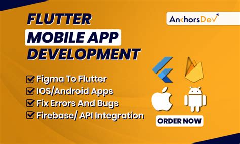 Do Mobile App Development Ios App Android App Using Flutter App