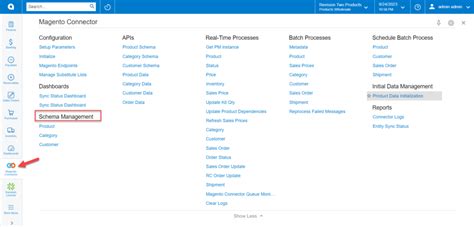 Schema Management In Acumatica Fusion Products Documentation