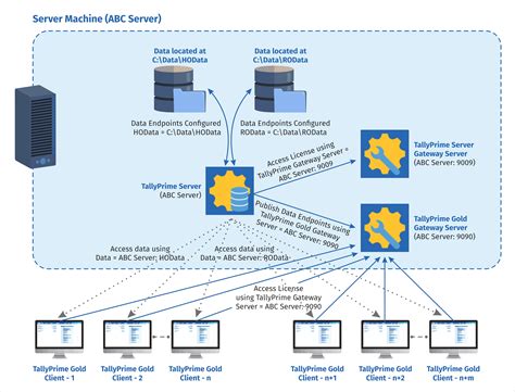 how can multiple users access the same data in tallyprime server