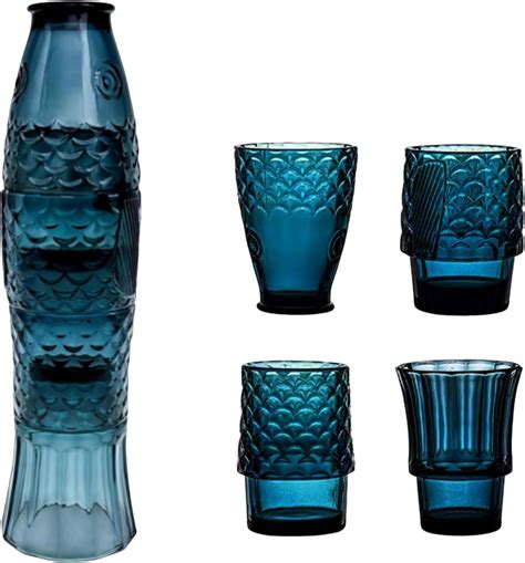 Bundle Of Lipitaley Koi Fish Design Drinking Glasses