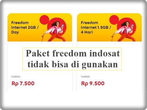 Solusi Paket Freedom Internet Indosat Tidak Bisa Digunakan