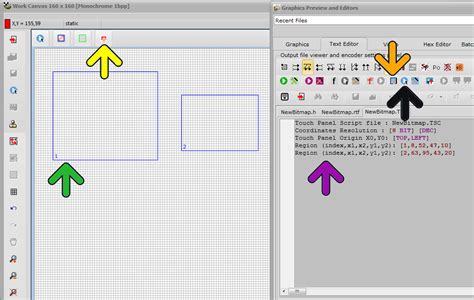 About The Touch Panel Function In Bitmap2lcd Bitmap2lcd Software Tool