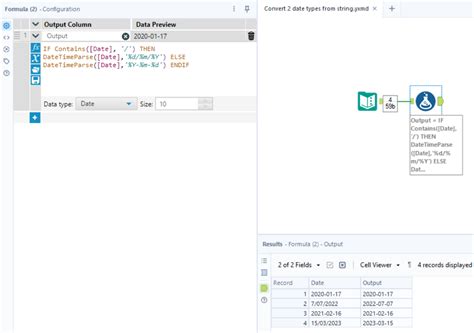 Convert String To Date But With Different Date For Alteryx Community