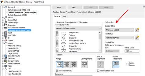 Attaching Gdandt Feature Control Frame Autodesk Community