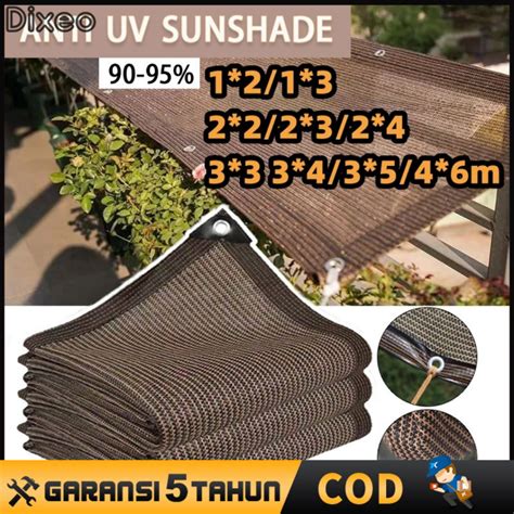 Jual 【 COD】95% Paranet Anti-UV Jaring ShadingNet Jaring Paranet/ Garden Sunshade Net Jaring Net ...