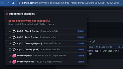 Ci Status Is Always Passed Despite Of Too Low Overall Coverage
