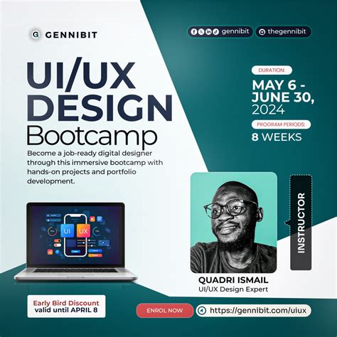 UI UX Design BootCamp GenniBit