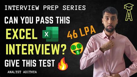 Excel Interview Test