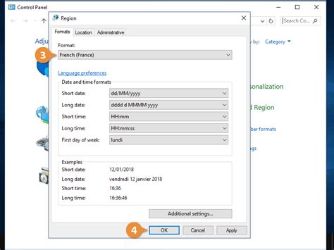 excel international formats customguide