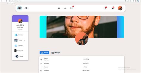 GitHub Quochung Social Network