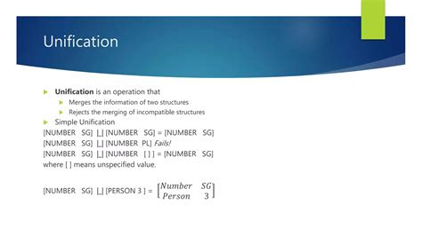 Role Of Unification And Realization In Natural Language Generation Pptx