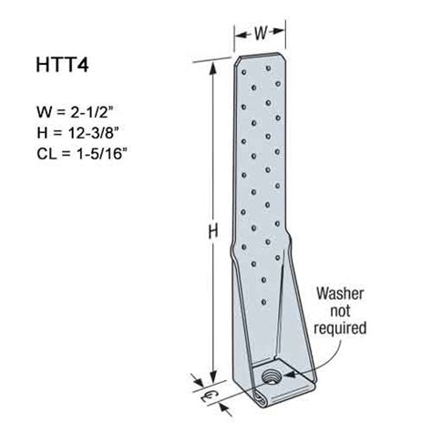 Simpson Htt4 Tension Ties
