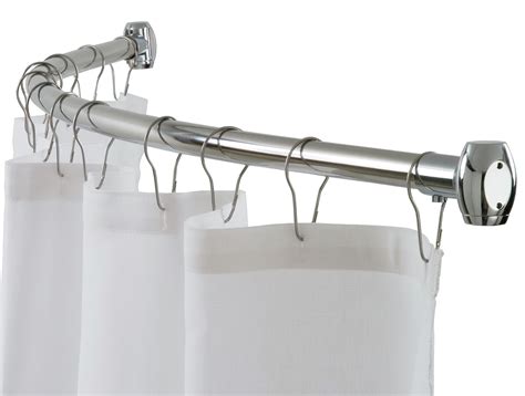 Curved Curtain Track System Home Design Ideas