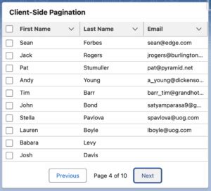 Pagination In Lightning Web Components LWC Apex Hours