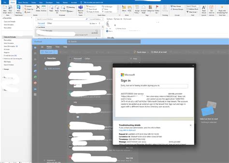 Cant Login To New Outlook From Windows Mail App Due To Tenant Error Microsoft Qanda